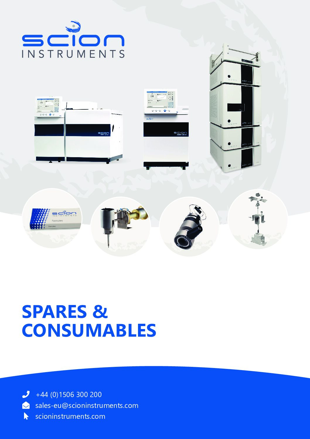 SCION-Instruments-Spares-and-Consumables-Brochure - VIỆT NGUYỄN TECHNOLOGY SERVICE TRADING Co.,LTD